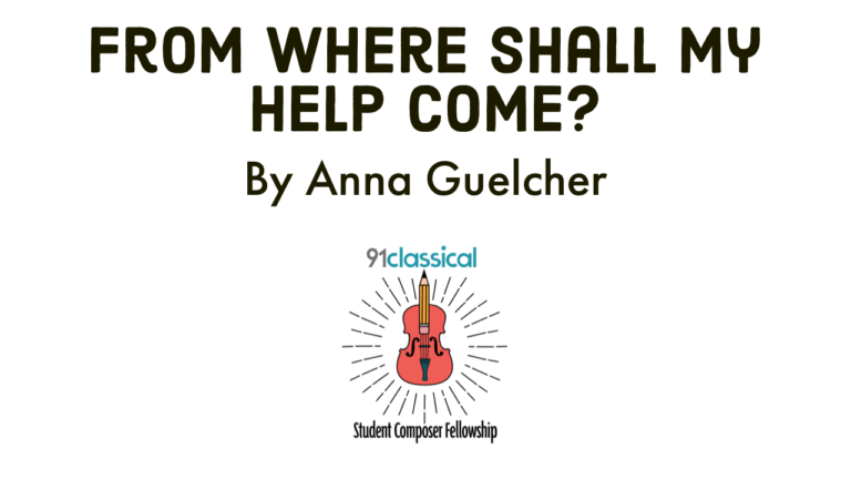 Music By Student Composer Fellow Anna Guelcher | Nashville Classical Radio